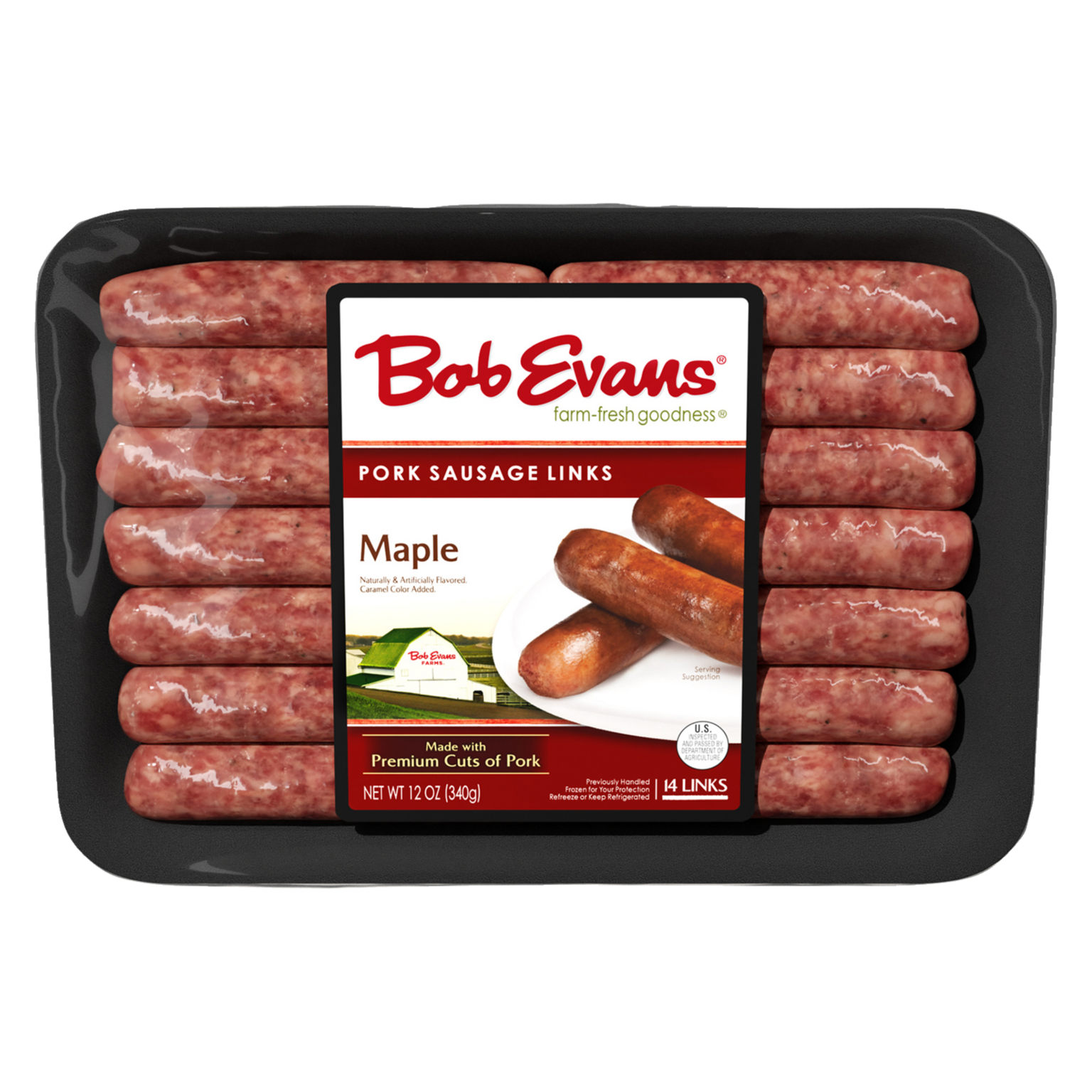 Bob Evans Regular Pork Sausage Patties - Family Size
