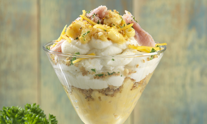 Mac 'n Mashtini: Macaroni and Mashed Potatoes Martini