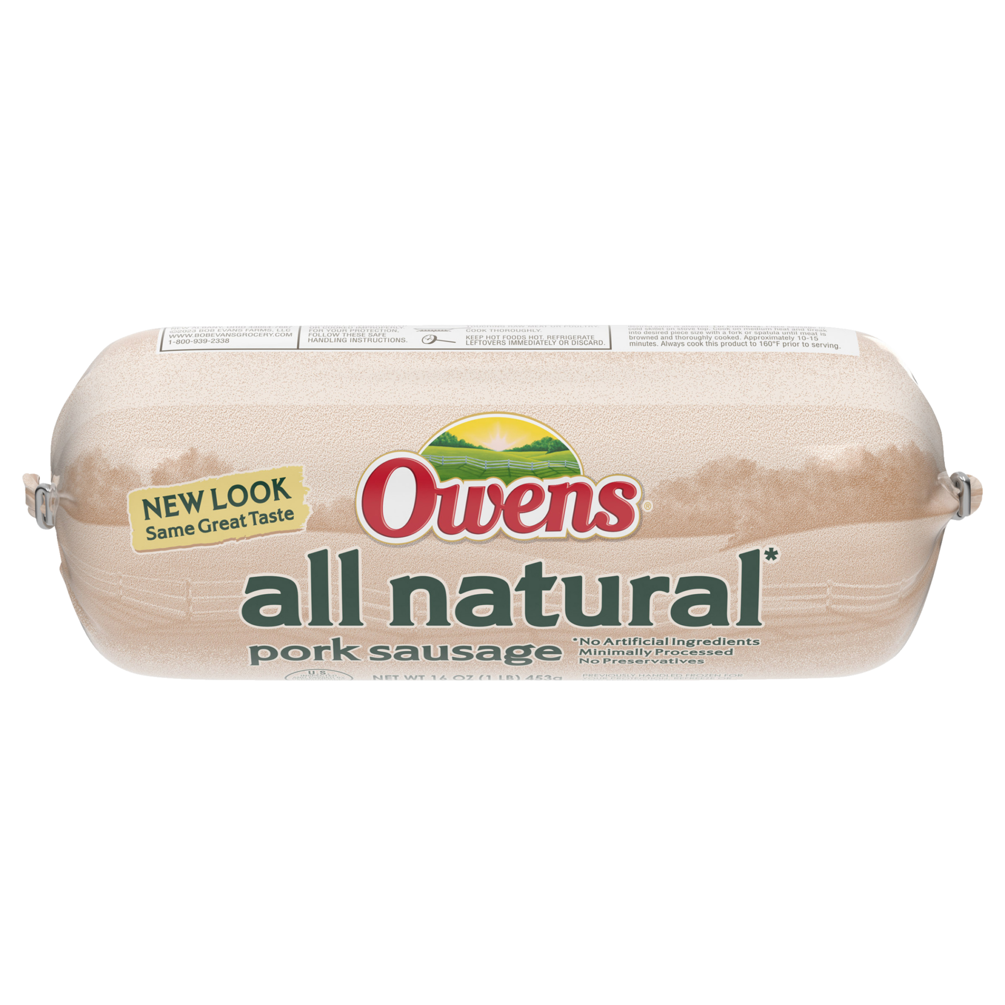 Owens All Natural Pork Sausage | Bob Evans Farms