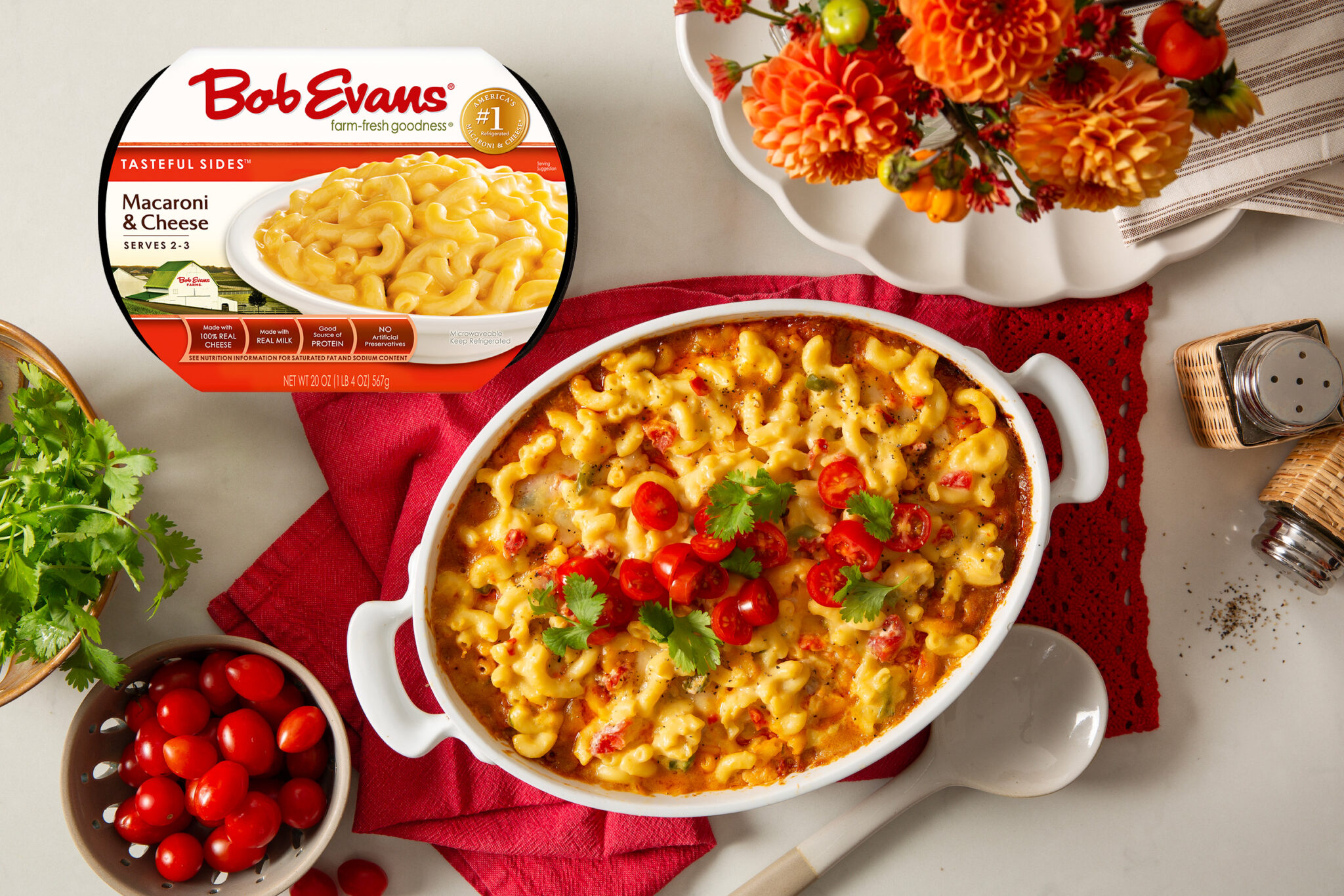 Spicy Taco Macaroni & Cheese Recipe | Bob Evans