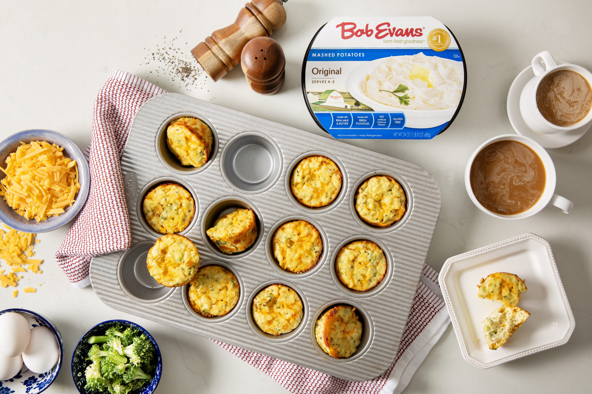 Mashed Potato Muffins | Bob Evans
