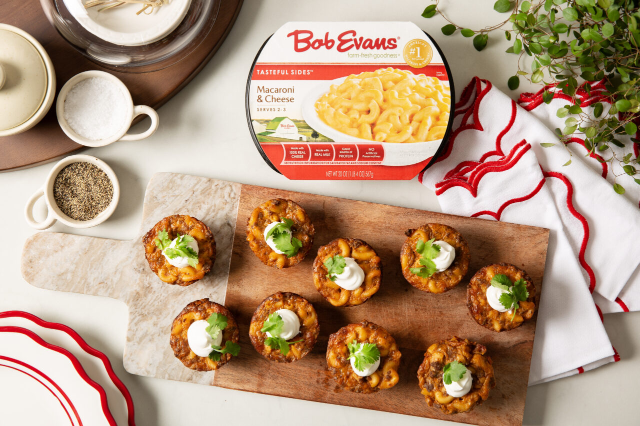 Chili Macaroni & Cheese Cups | Bob Evans